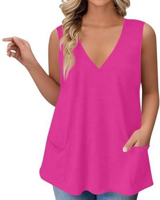 Generic Debardeur Femme Chic et &eacute;l&eacute;gant Chemisier sans Manche R&eacute;tro D&eacute;bardeur Crop Top Ete Haut Sexy Chic et Elegant Caraco Vetement Femme Ete Tee Shirt sans 