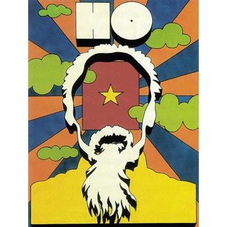 Wee Blue Coo Ho Chi Minh Vietnam War Communism Art Print Poster Wall Decor Kunstdruck Poster Wand-Dekor-12X16 Zoll