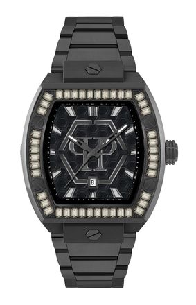 Philipp Plein Hexagon Phantom Schwarz Herren Armbanduhr PWPUA1125