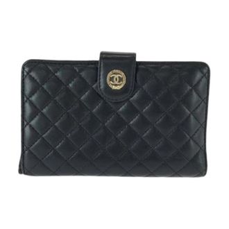Chanel Pre-owned Vintage Middle Wallet (bi-fold) - - Pre-owned - Damen - Schwarzk - ONE SIZE