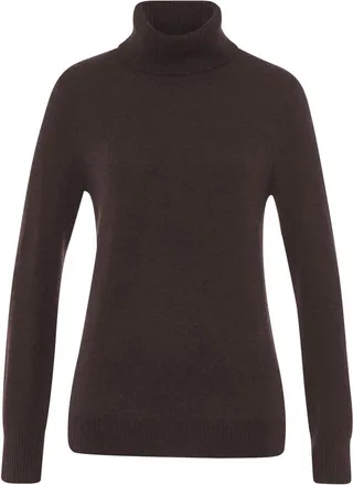 Peter Hahn Rollkragen-Pullover aus 100% Premium-Kaschmir Peter Hahn braun