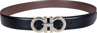 Ferragamo Homme, Accessoires, Noir, Taille: 105 CM Ceinture avec boucle Gancini