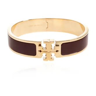 Tory Burch Bracelet Icon &Eacute;mail - Femme - Accessoires - Jaune - Taille: S