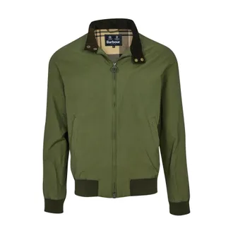 Barbour Homme, Vestes, Vert, Taille: XL Veste Casual Royston Verte Inspir&eacute;e du Style Harrington