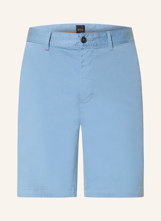 HUGO BOSS Chinoshorts Slim Fit blau