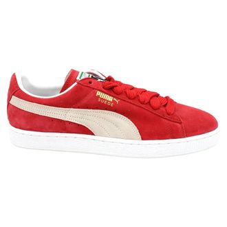 Puma Wildleder Schn&uuml;rschuhe Gummisohle - - Shoes - Herren - Rot - 36 EU