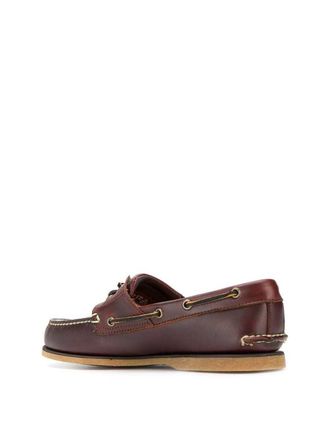 Timberland Mens Loafers Classic Brown Leather