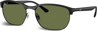 Ray-Ban unisex, Accessoires, Noir, Taille: 59 MM Square Lunettes de soleil