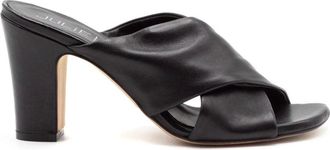 Julie Dee Femme, Chaussures, Noir, Taille: 36 EU Sandale &agrave; Brides Crois&eacute;es
