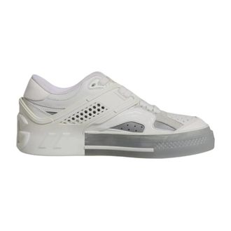 Dolce & Gabbana Portofino Spitze Ledersneakers - - Shoes - Herren - Wei&szlig; - 39 EU