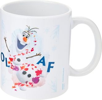 Disney La Reine des Neiges Die Eiskönigin MG25580 2-Mug Keramik 315 ml