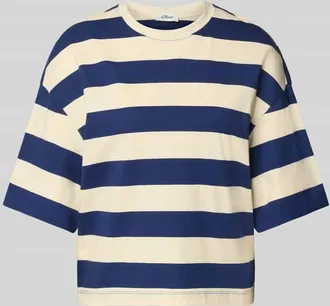 s.Oliver Red Label Oversized T-Shirt aus reiner Baumwolle