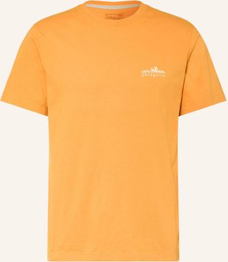 Patagonia T-Shirt Fitz Roy Foothills gelb