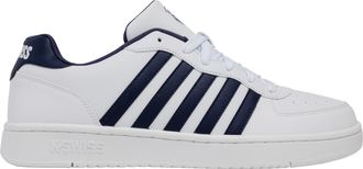 K-Swiss Herren Court CALI Sneaker, White/Indigo, 42.5 EU
