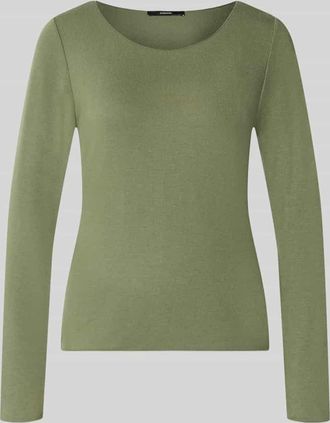 someday Slim Fit Langarmshirt aus Viskose-Mix Modell Kirosa