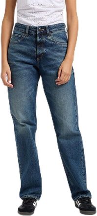 Lee Damen Jeans Rider Loose, Loose Straight Fit, Gerades Bein