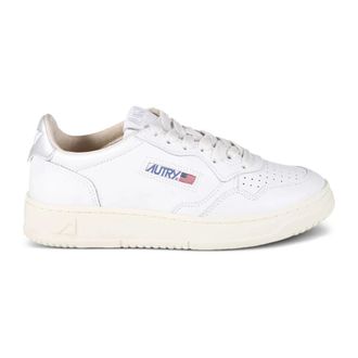 Autry Femme, Chaussures, Blanc, Taille: 38 EU Medalist Low Baskets
