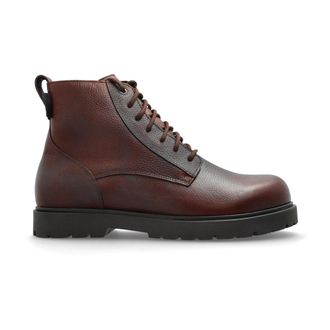 Birkenstock Leder Schuhe Highwood Lace MID Wasserdicht - - Shoes - Herren - Braun - 40 EU