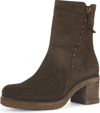 Gabor Damen Plateaustiefeletten, Frauen Stiefeletten,Boots,Stiefel,Bootee,Booties,halbstiefel,Kurzstiefel,en.Brown(Mic/altme),37.5 EU / 4.5 UK