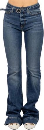 Pinko Pinko, Femme, Jeans, Bleu, Taille: W32 Flora Flare