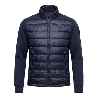 Blauer Hebron Daunenjacke - - Jackets - Herren - Blau - S