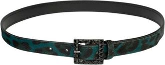 Alma En Pena Alma EN Pena, Femme, Accessoires, Bleu, Taille: S Ceinture avec boucles orn&eacute;es de bijoux