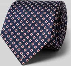 Blick. Krawatte aus Seide mit Allover-Muster