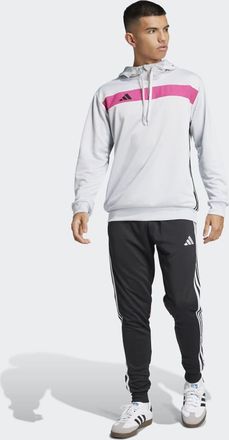 adidas adidas Performance - Tiro 25 Essentials - Pantalon de jogging - Noir/gris clair/magenta