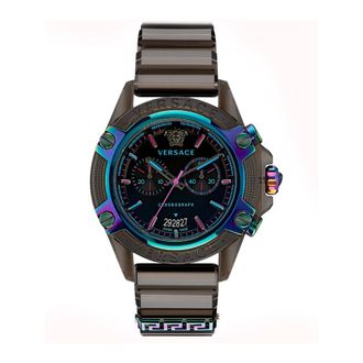 Versace Homme, Accessoires, Noir, Taille: ONE Size Montre Icon Active