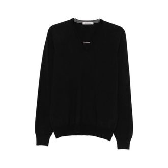 La Fileria Herren, Strickwaren, Schwarzk, 3XLGr&ouml;&szlig;e