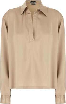 Tom Ford Poloshirt - Nude