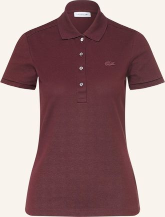 Lacoste Piqu&eacute;-Poloshirt rot