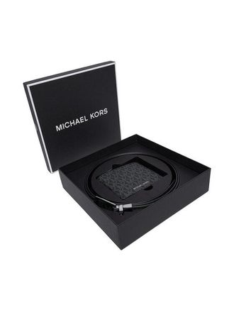 Michael Kors Set Geldb&ouml;rse und G&uuml;rtel 39S4LBLN4B Schwarz