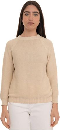 Max Mara Femme, Pulls, Beige, Taille: 42 FR Wkdaere Pullover