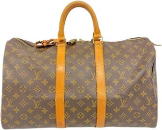 Louis Vuitton unisex, Pre-owned, Brun, Taille: ONE Size Sac Week-end en Toile Pre-owned