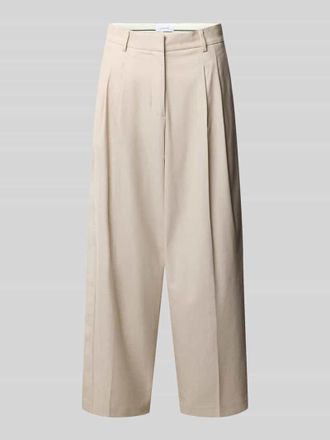 Comma Stoffhose mit B&uuml;gelfalten