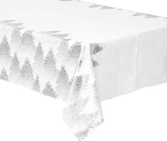F&eacute;&eacute;ric Lights & Christmas Atmosphera - Nappe de no&euml;l colorama de no&euml;l Motif sapins 140x240cm