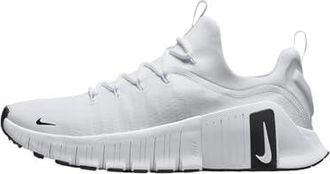Nike Nike Free Metcon 6 Chaussures dentraînement pour homme, Blanc/noir, 44.5 EU