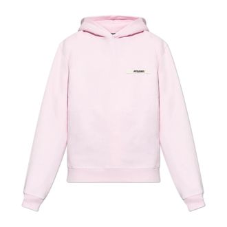 Jacquemus Homme, Sweatshirts et sweats &agrave; capuche, Rose, Taille: XL The Sweat &agrave; capuche