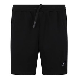 Plein Sport Jogging Shorts Chrome Scratch - - Sport - Herren - Schwarzk - M