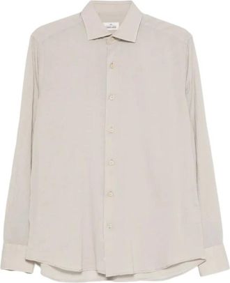 Alessandro Gherardi Homme, Chemises, Beige, Taille: L Regent Shirt