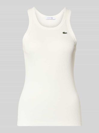 Lacoste Sport Slim Fit Tank Top aus reiner Baumwolle