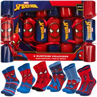 Disney Lilo Und Stitch Weihnachts Knallbonbons mit Socken, Marvel Mickey Mouse Frozen Christmas Crackers mit Lustige Socken - Kleine Geschenke Weihnachten (R