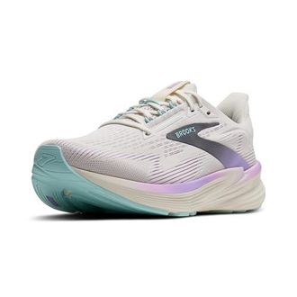 Brooks Femme Revel 8 Sneaker, Coconut/Purple Rose/Clearwater, 39 EU