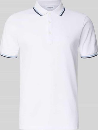 Lindbergh Relaxed Fit Poloshirt mit Kontraststreifen