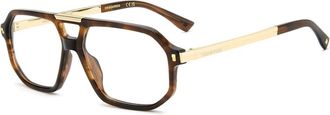 Dsquared2 Homme, Accessoires, Brun, Taille: 57 MM Monture optique