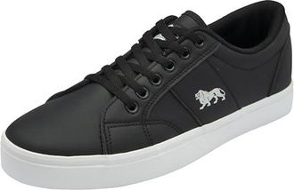 Lonsdale Baskets Newsham pour Homme, Polyuréthane Noir et Gris, 42 1/3 EU