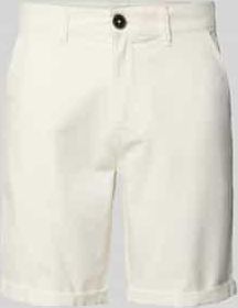 Blend Chino-Shorts aus Leinen-Mix