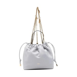 Chlo&eacute; Icons Small Shoulder Bag - - Bags - Damen - Grau - ONE SIZE