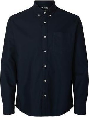 Selected Chemise droite &agrave; col am&eacute;ricain